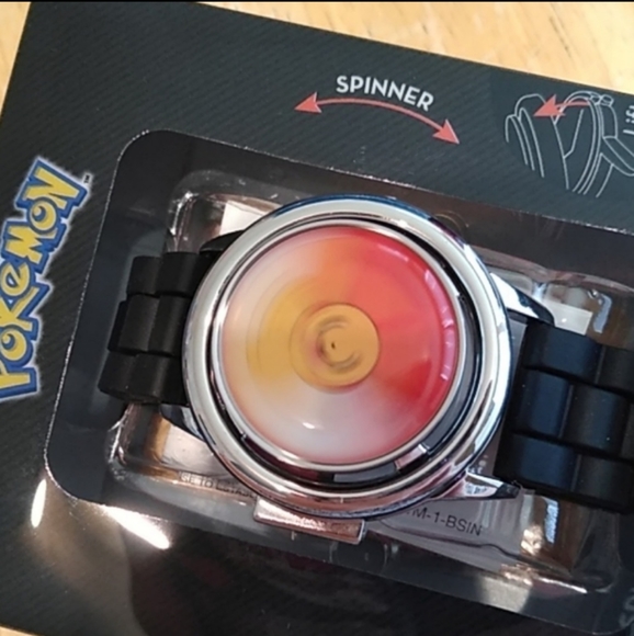 Nintendo | Accessories | Pokemon Pikachu Spinner Watch Lcd Digital ...